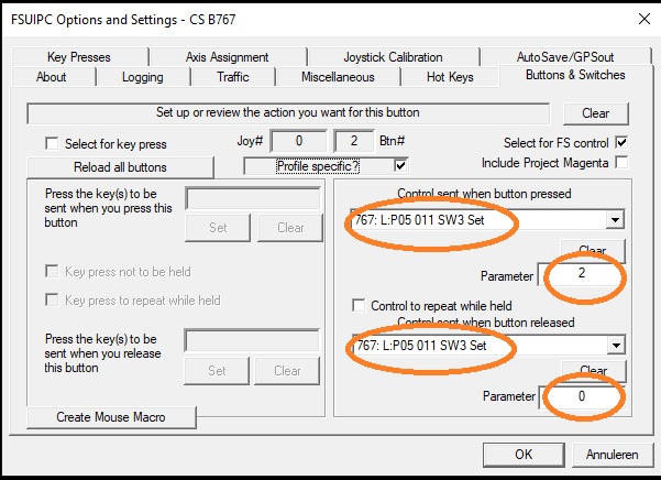 CAPTAIN SIM FORUM - Programming stab trim in FSUIPC